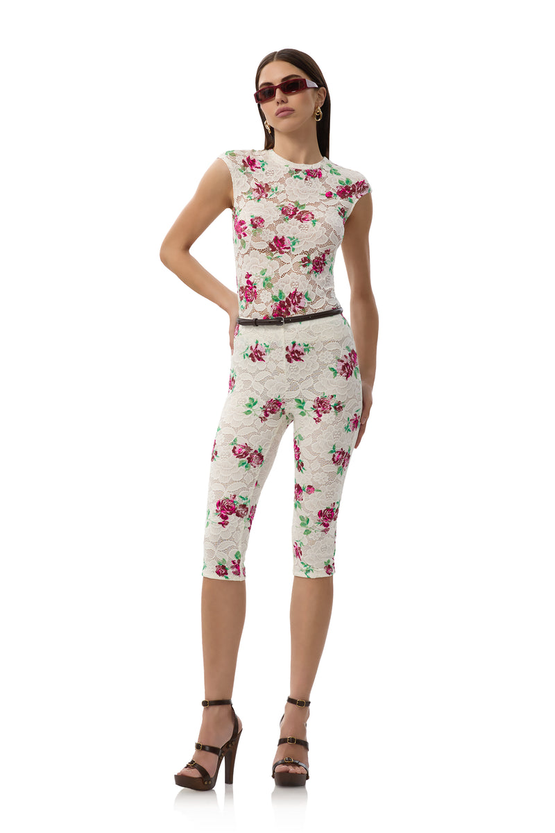 Gianna Capri Pant - Romance Rose – AFRM