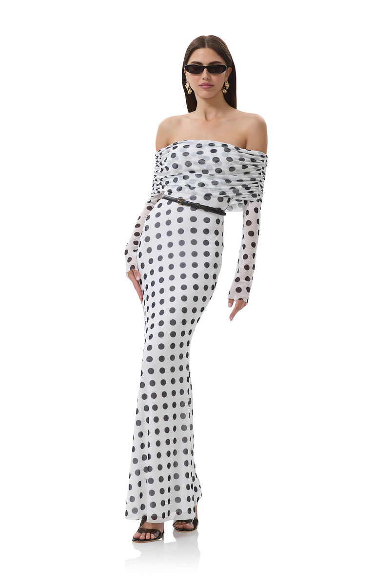 Thelma Dress - Blanc Dot – AFRM