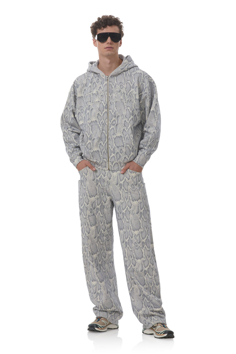 Ryan Barrel Sweatpant - Silver Snake – AFRM